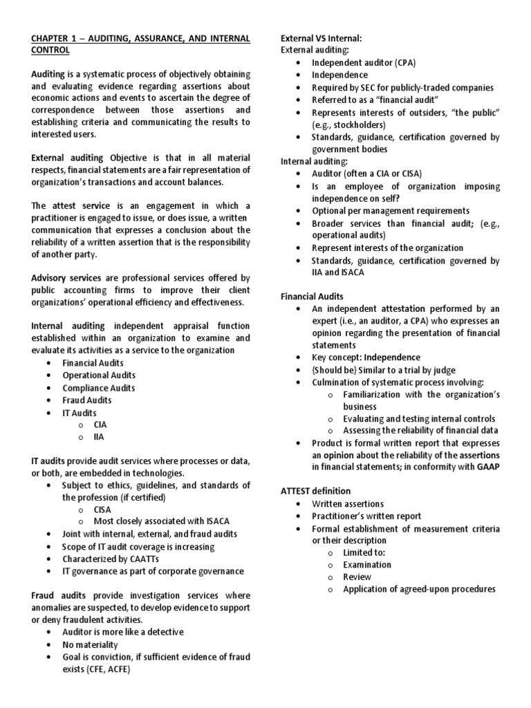 AUD CIS CH 1-6 | PDF | Audit | Denial Of Service Attack
