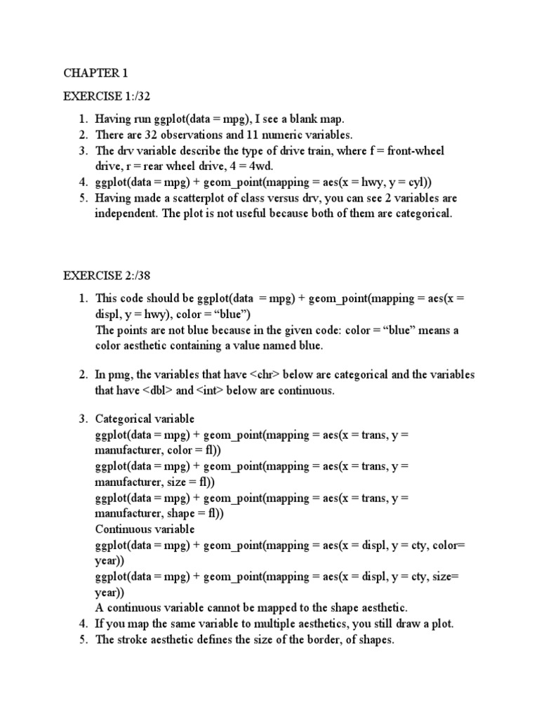 ggplot2 Data Visualization Guide | PDF