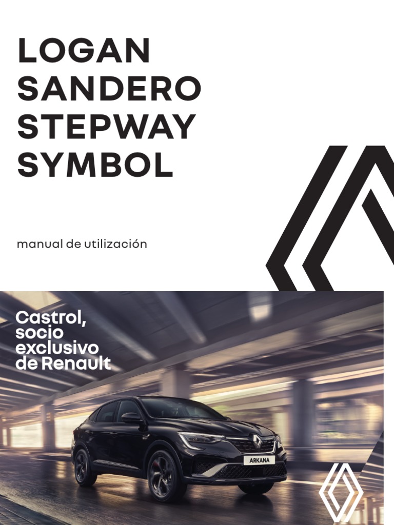 Logan Sandero Stepway Symbol: Manual de Utilización | PDF | Renault | Tecnología de vehículos