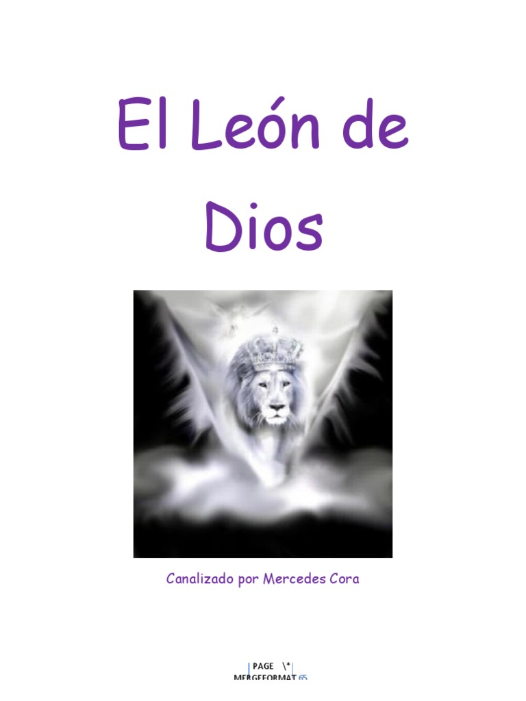 El Leon de Dios | PDF | Sacerdote | Jesús