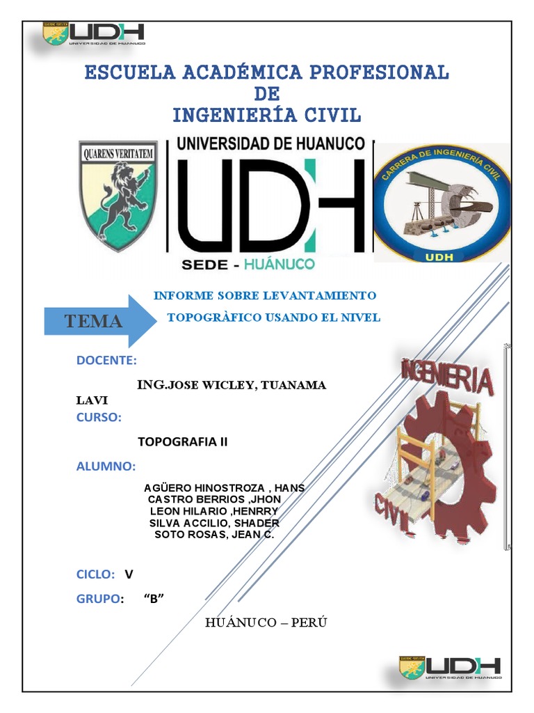 INFORME DE TOPO 2 | PDF | Science | Metrología