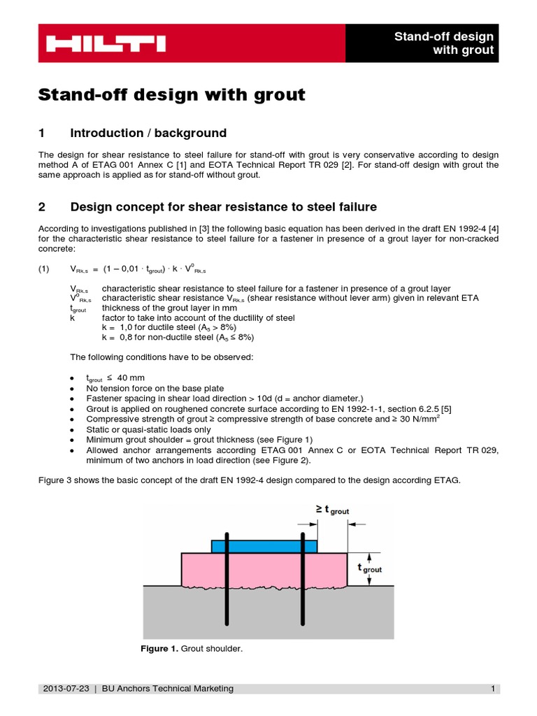 Stand Off Design | PDF | Mechanics | Materials Science