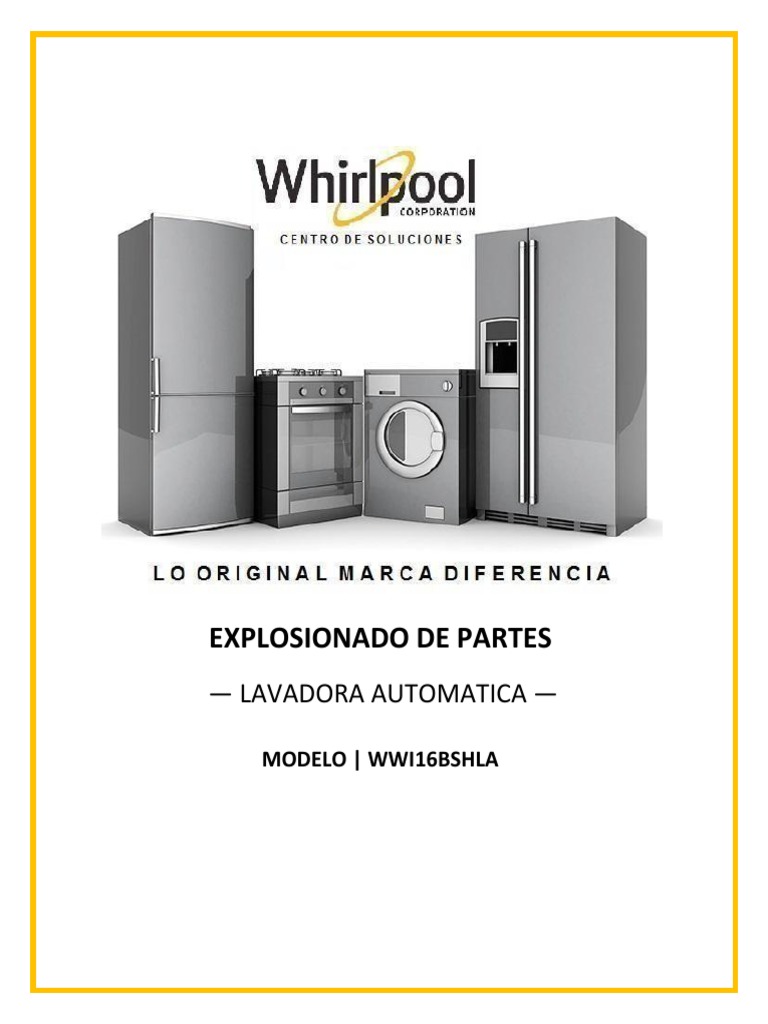 10569-WWI16BSHLA Explosionado | PDF | Plumbing | Gas Technologies