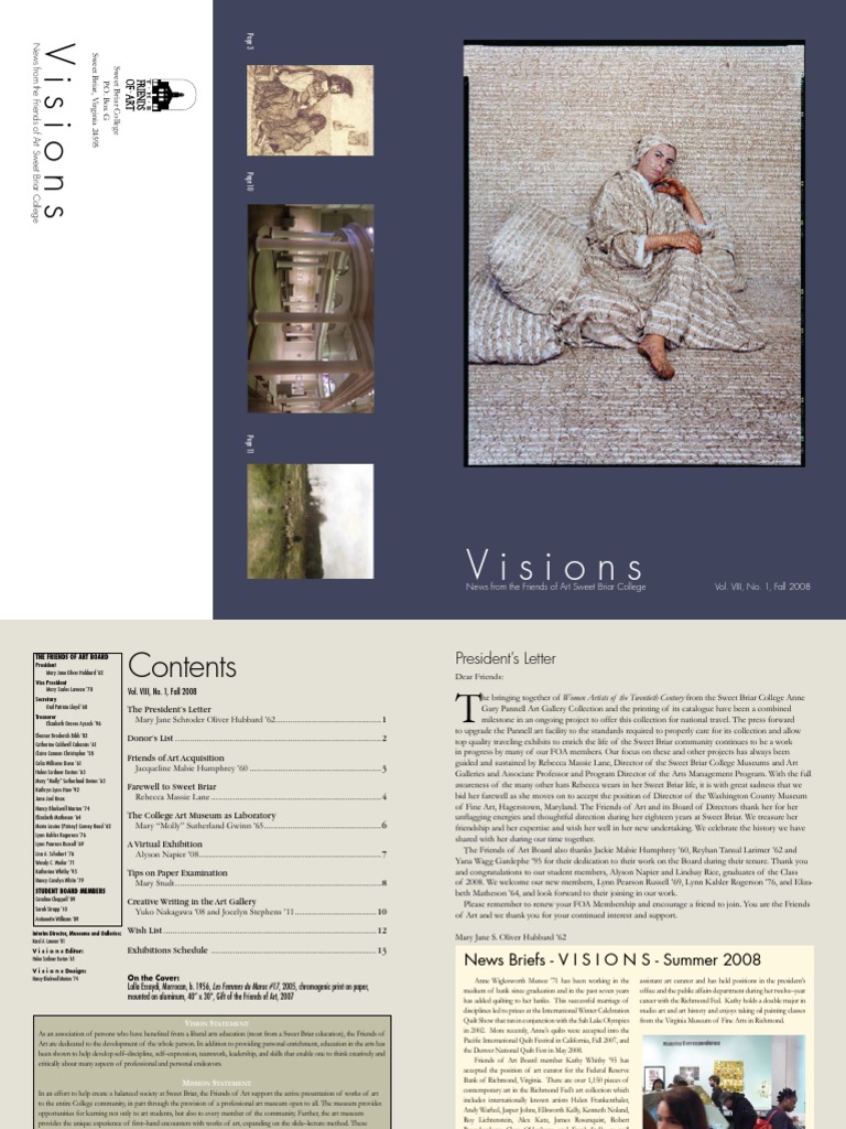 FOA - Visions 2008 | PDF | The Arts