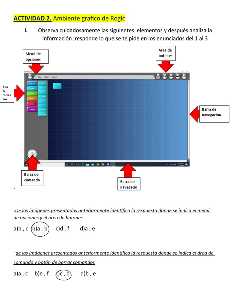 Elementos y Funciones del Software Rogic | PDF | Robot | Robótica