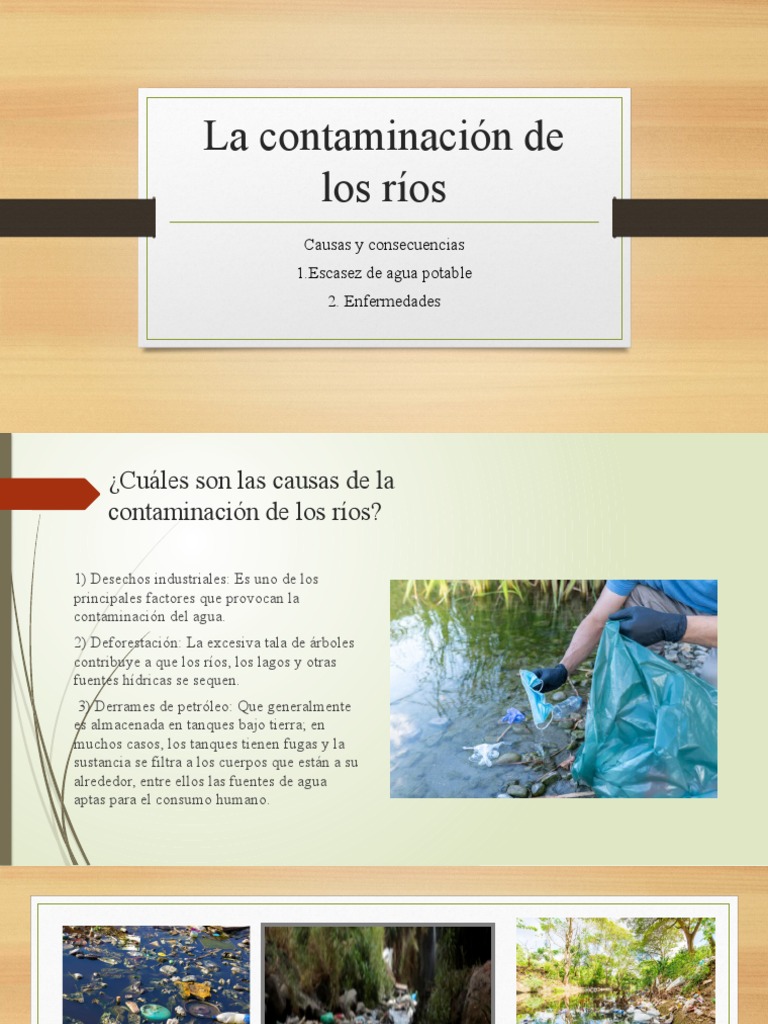 La Contaminación de Los Ríos | PDF