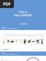 Halloween Positional Words Worksheet - Docx" | PDF | Young Adult ...