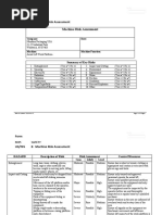 Machine Safety Risk Assessment | PDF | Risk | Occupational Safety And ...