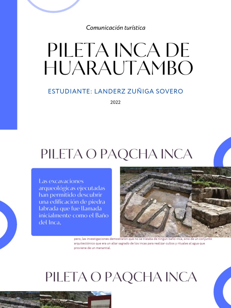 Altar Sagrado Inca en Huarautambo | PDF