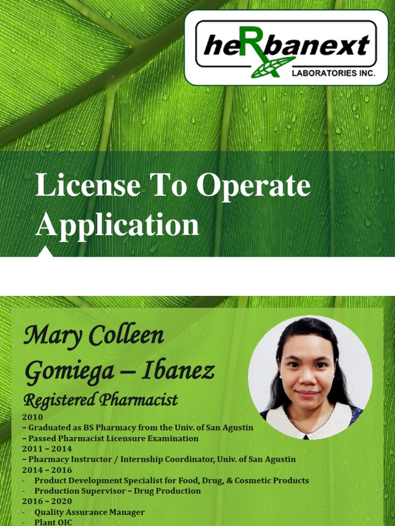 LTO Application | Download Free PDF | Pharmacist | Pharmacy