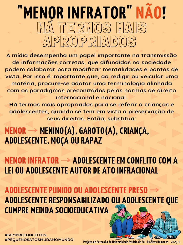 Menor Infrator Não! | PDF
