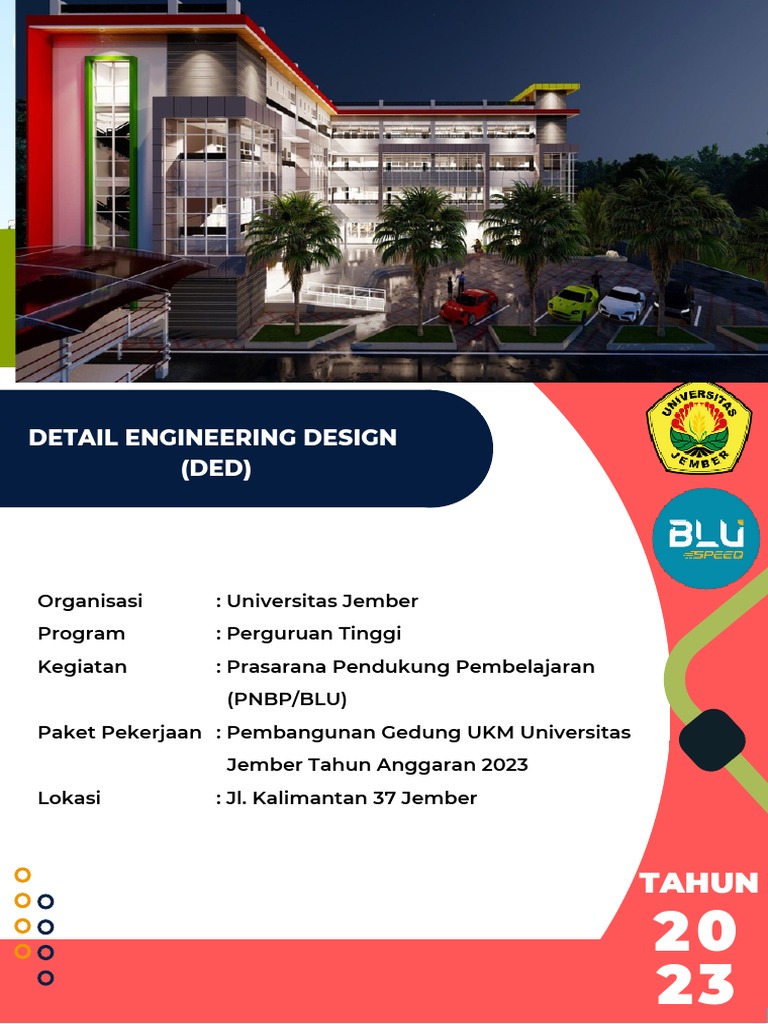 Tahun: Detail Engineering Design (DED) | PDF