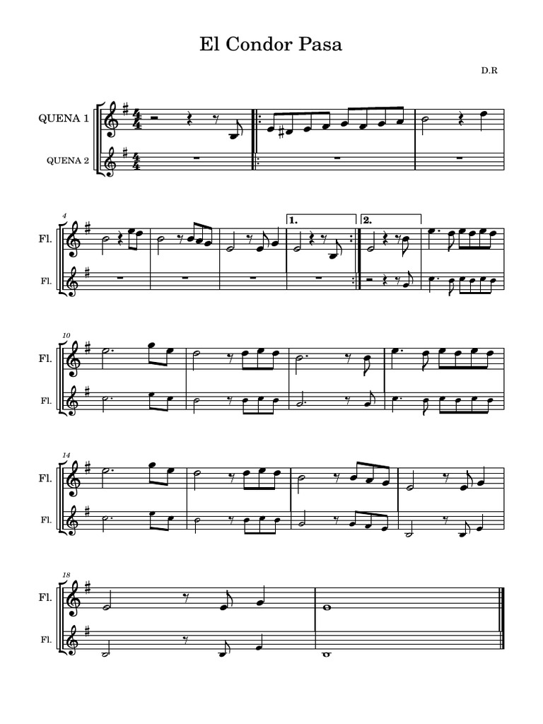 El_Condor_Pasa | PDF