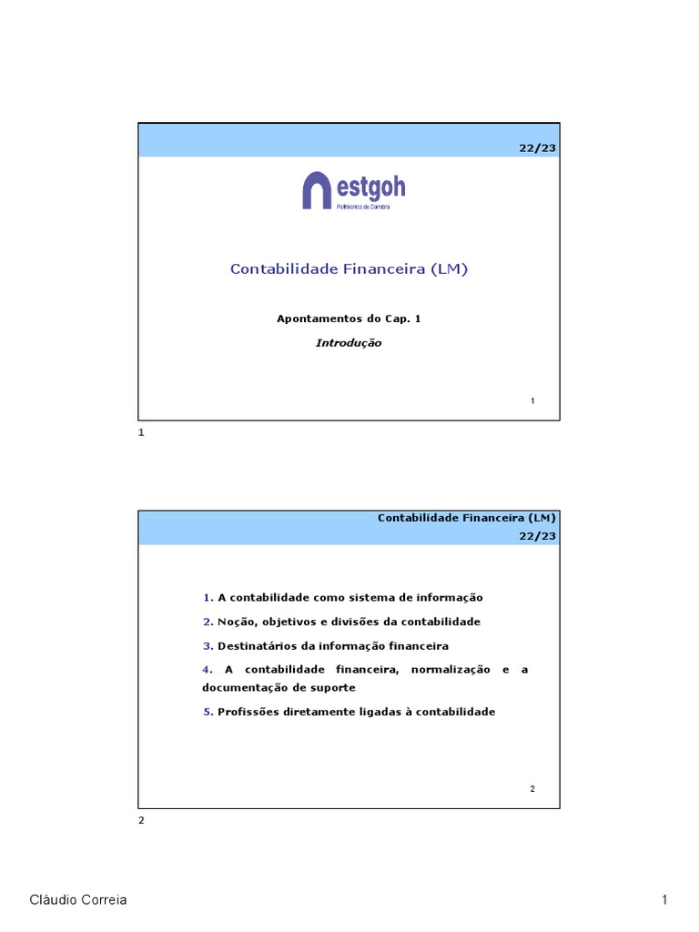 Teorico Cap 1-Introducao | PDF