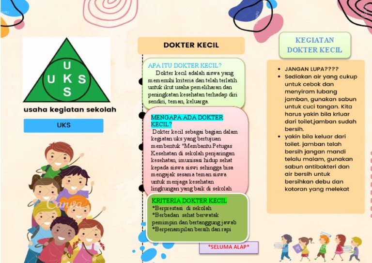 Salin-LEAFLET DOKTER KECIL | PDF | Pengembangan Diri | Kesehatan Holistik