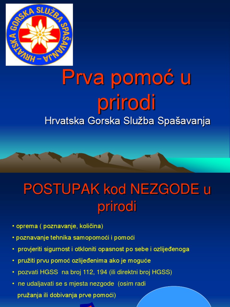 Prva Pomoc Itls Pristup5e5d0ffe15720 | PDF