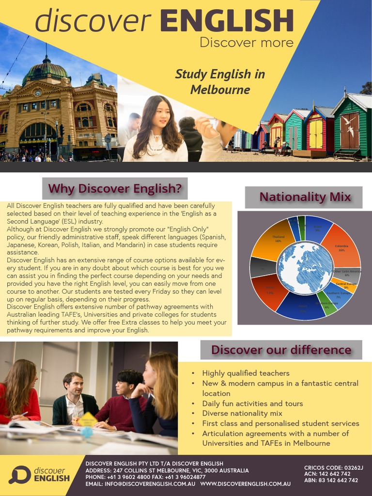 Flyer 2020 Study Tour | PDF | English Language | Communication