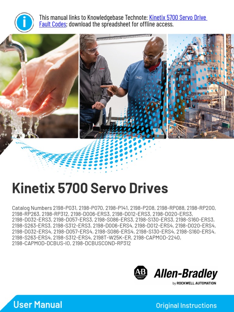 Kinetix 5700 Servo Drives: User Manual | Download Free PDF | Hazards | Electrical Components