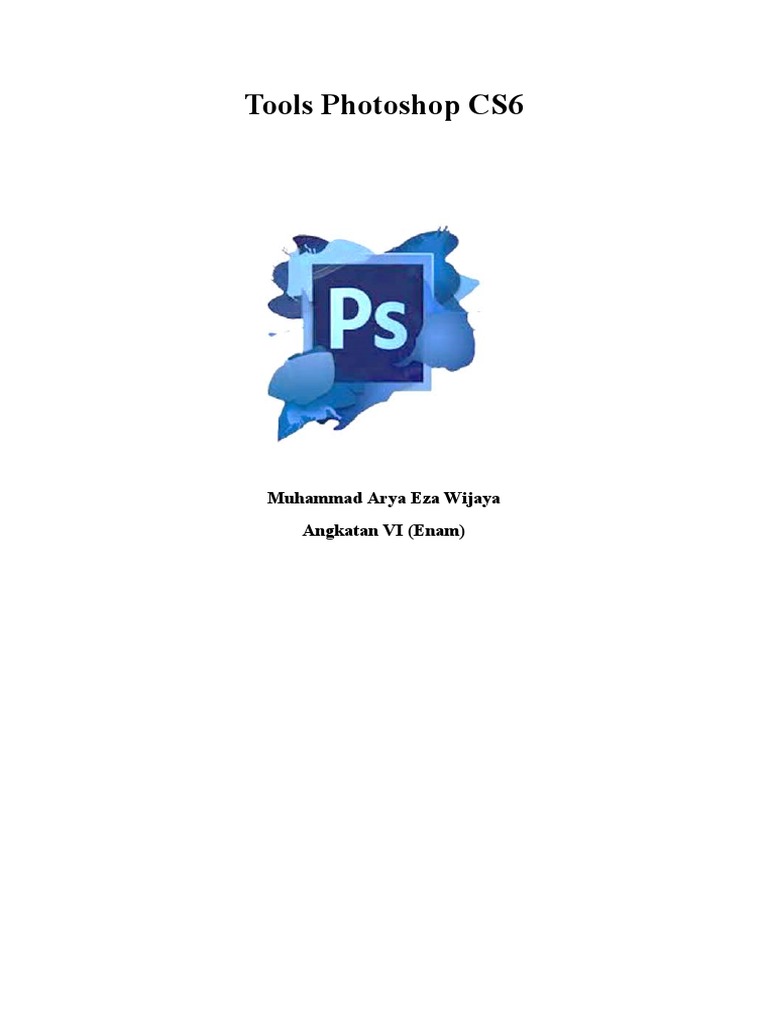Muhammad Arya Eza Photoshop Tools | PDF | Image Editing | Adobe Photoshop
