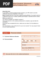 NSFAS Disability Annexure 2025 - Final | PDF | Disability | Visual ...