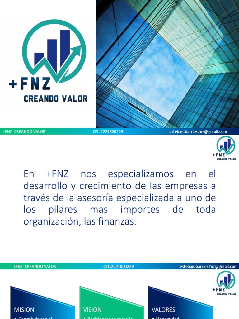 Presentación +FNZ | PDF