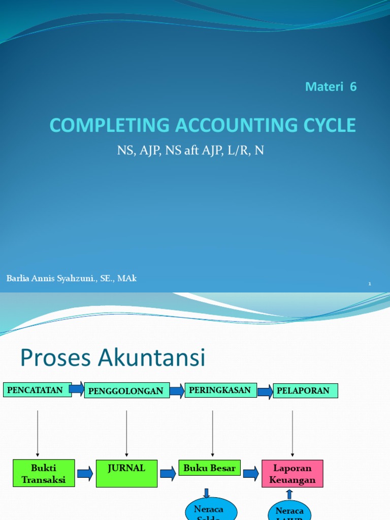 Materi 6 - PAk1 - Ppt_Completing Acc Cycle | PDF
