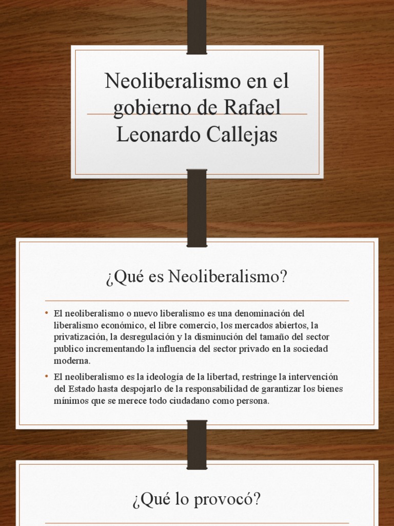 Neoliberalismo | PDF | Neoliberalismo | Economias