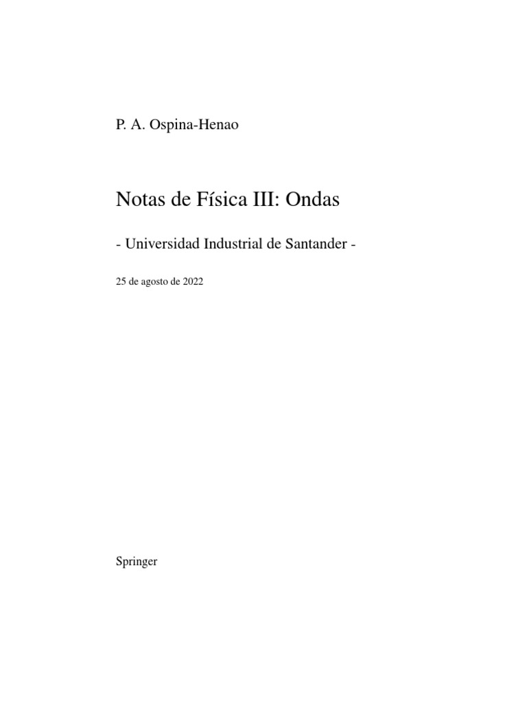 Book Waves Chapter1 | PDF