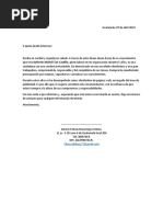 Banco Banrural Carta | PDF