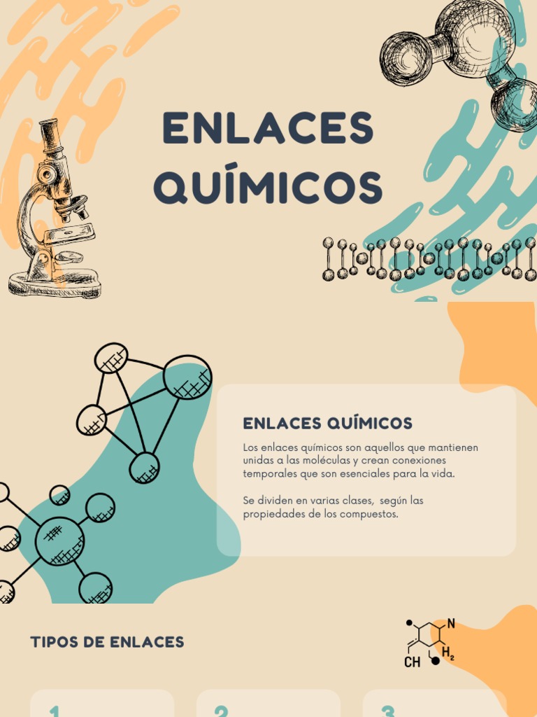 Enlaces Químicos | PDF | Enlace covalente | Enlace químico