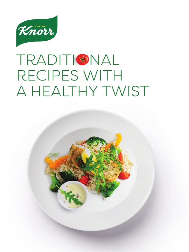 Knorr Recipe Book Digital3Light | PDF | Salad | Tomato Sauce