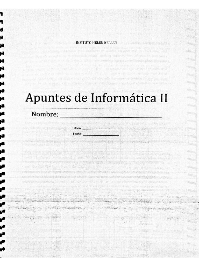 Informática II | PDF