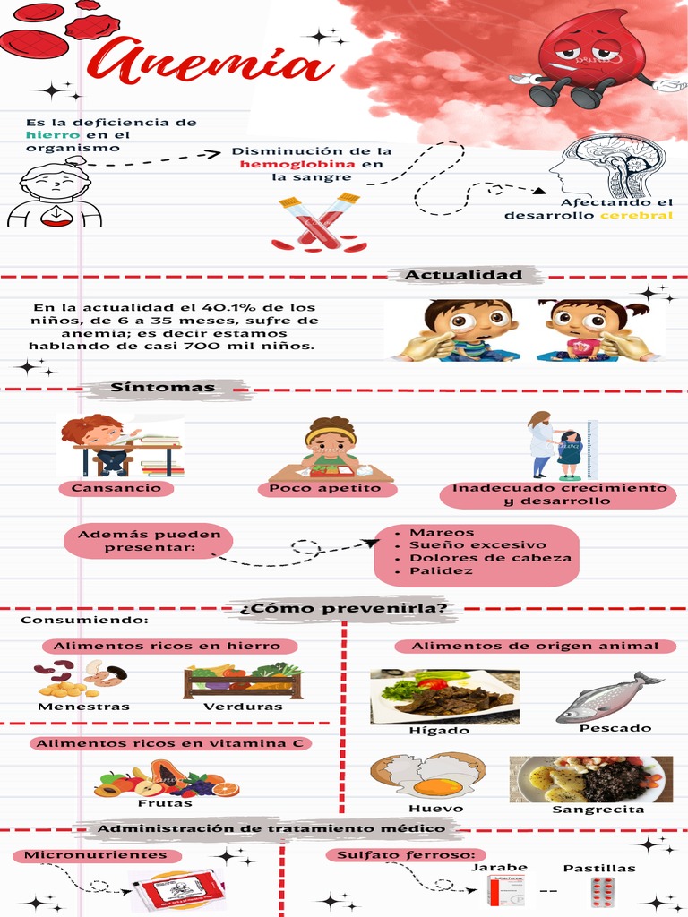 Infografía Anemia - SP | PDF