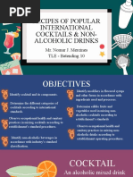 Module 4 Methods of Mixing Cocktails | PDF | Drink | Cocktails