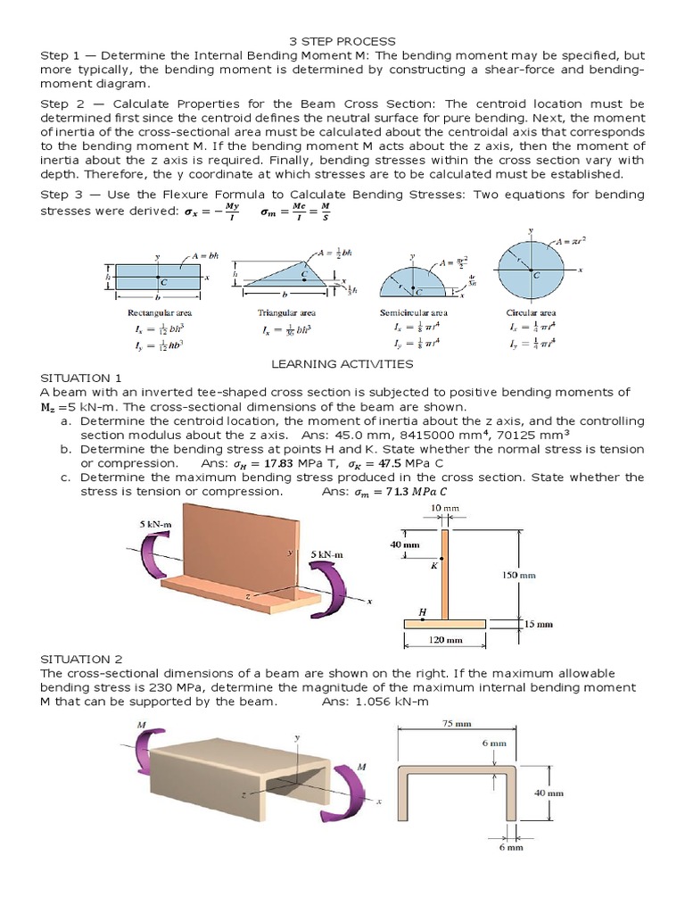Learning Activities Bending | PDF