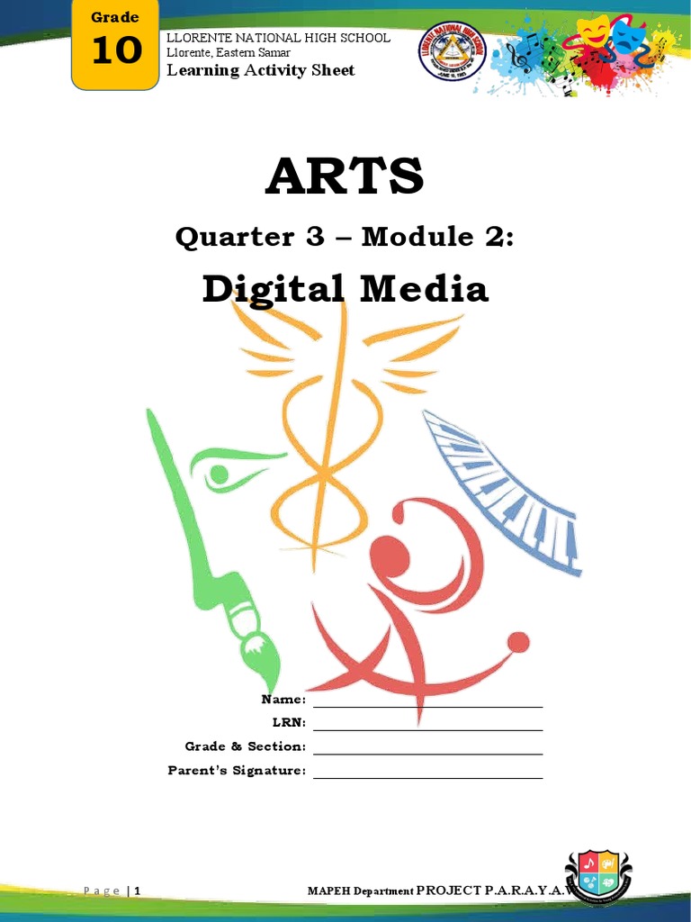 Q3 Las M1 Arts10 WK5 8 | PDF | Weaving | Textiles