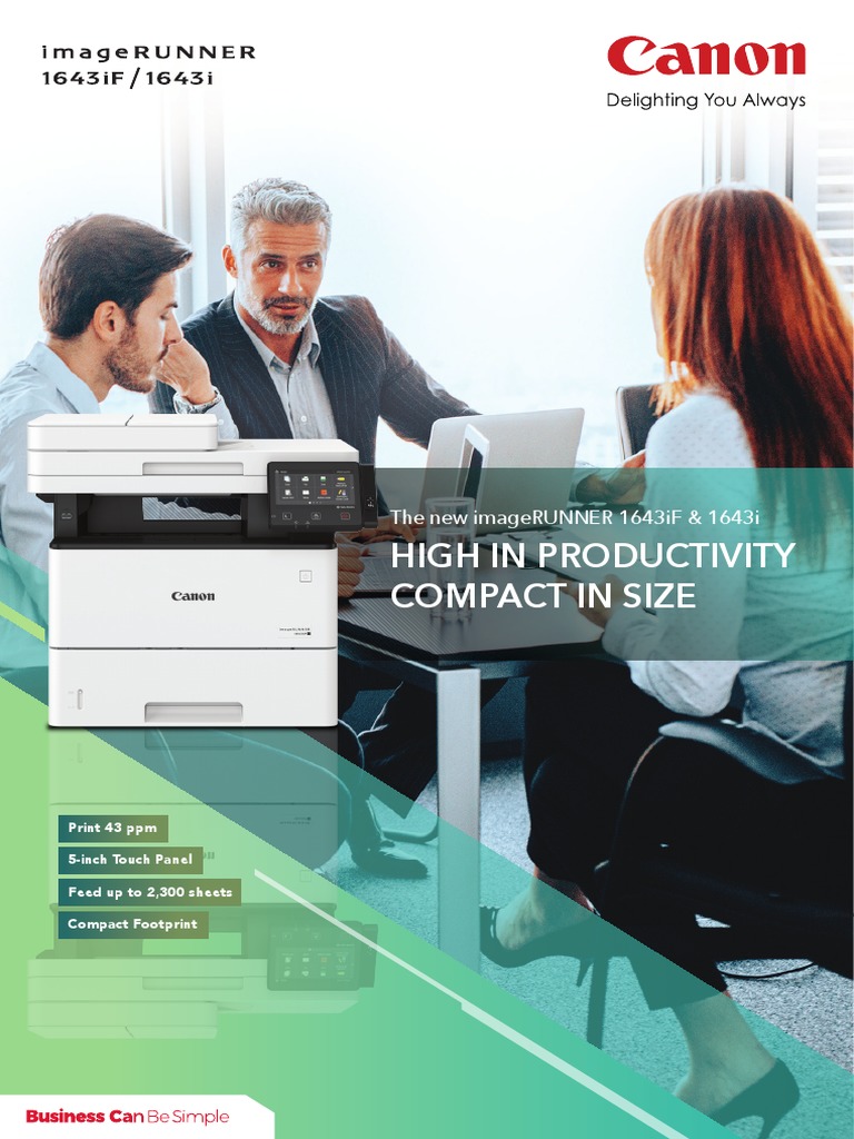 Ir1643 Brochure 201910 | PDF | Image Scanner | Computer Network