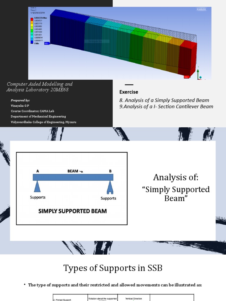 20ME68 - Analysis of Beams - II | PDF | Bending | Beam (Structure)