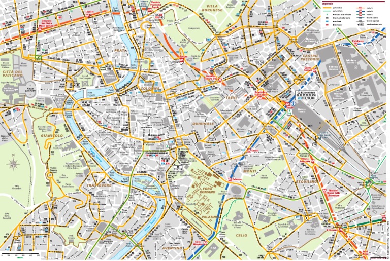 Mappa Roma Centro | PDF