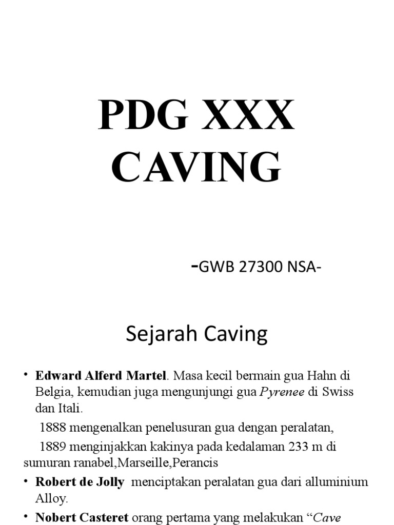 CAVE | PDF