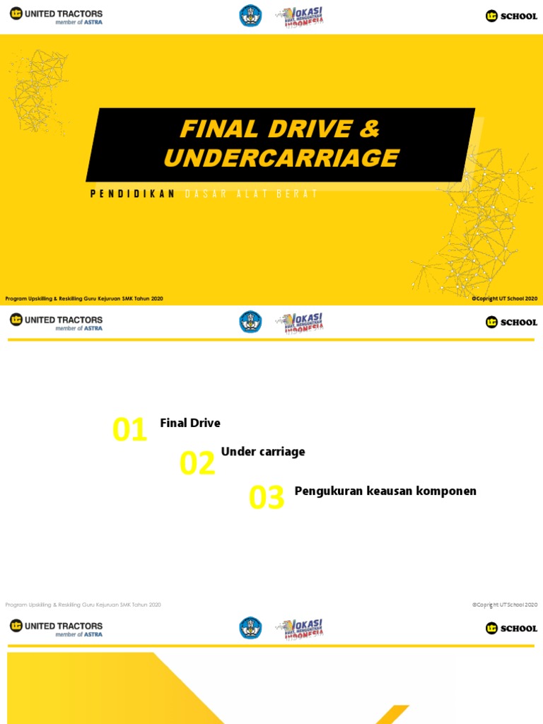 Final Drive & Undercarriage | PDF