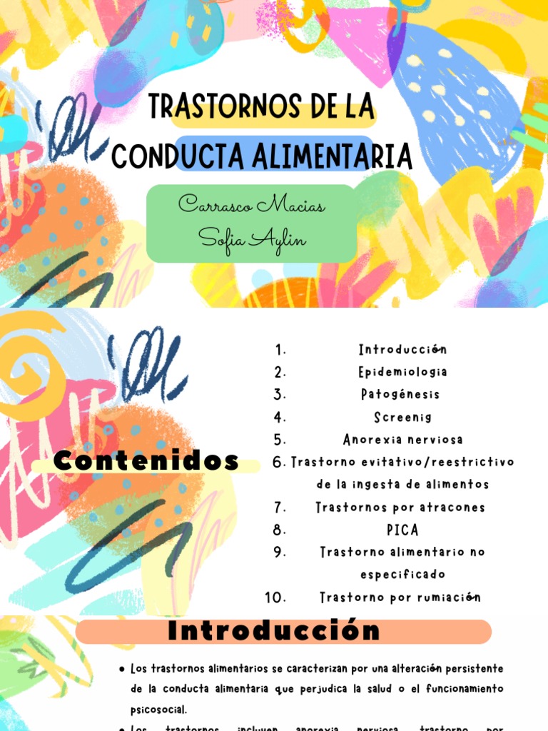 Trastornos de La Conducta Alimentaria | PDF | Salud y bienestar ...
