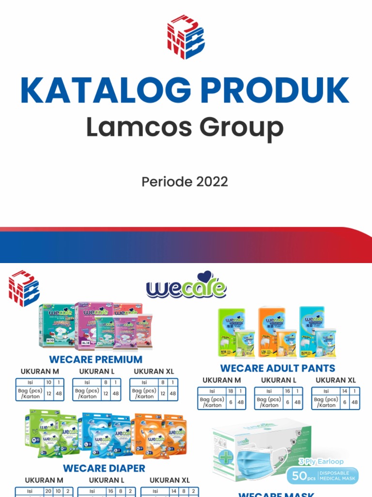 Katalog Produk Salesman Lamcos Group (With DFENZ) | PDF