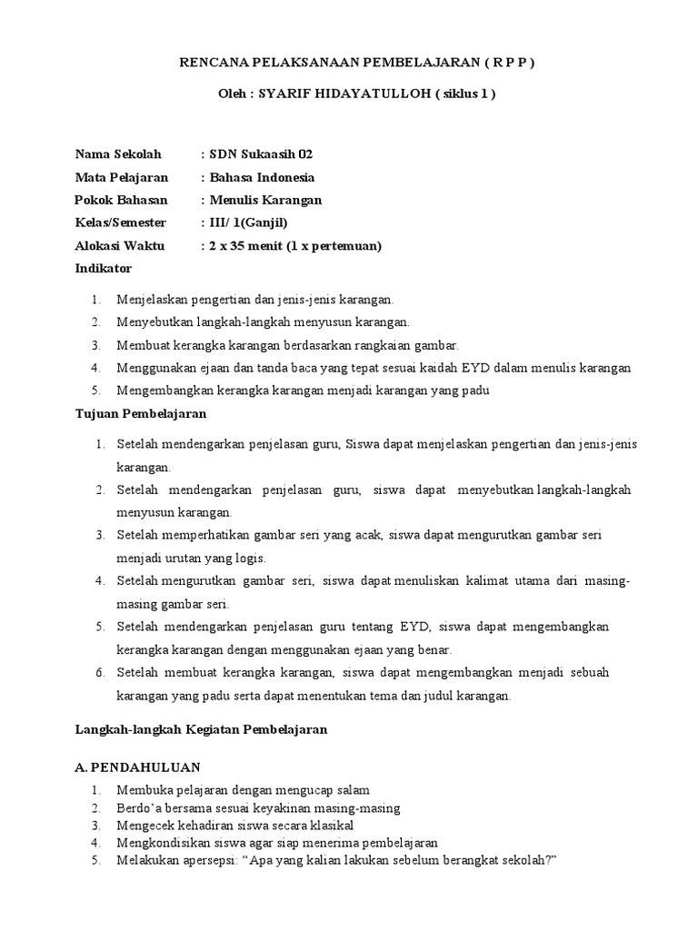 rpp media gambar | PDF