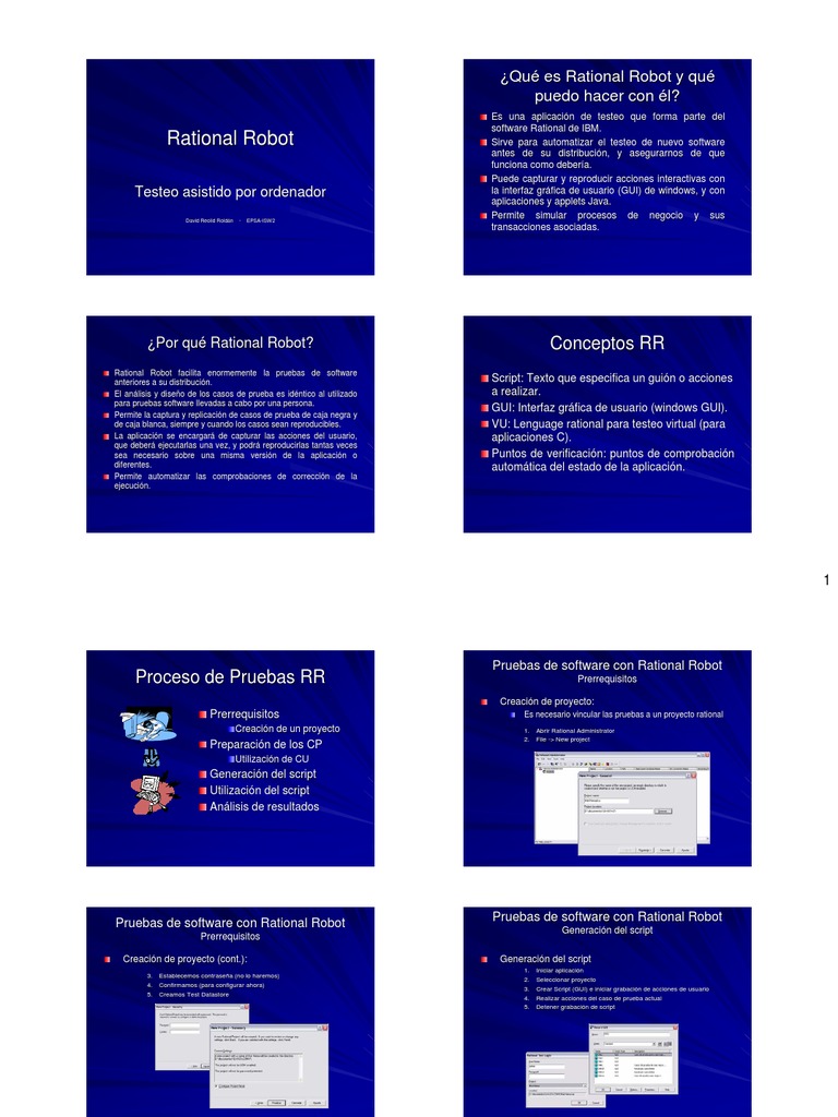 Rational Robot | PDF | Interfaces gráficas de usuario | Entero