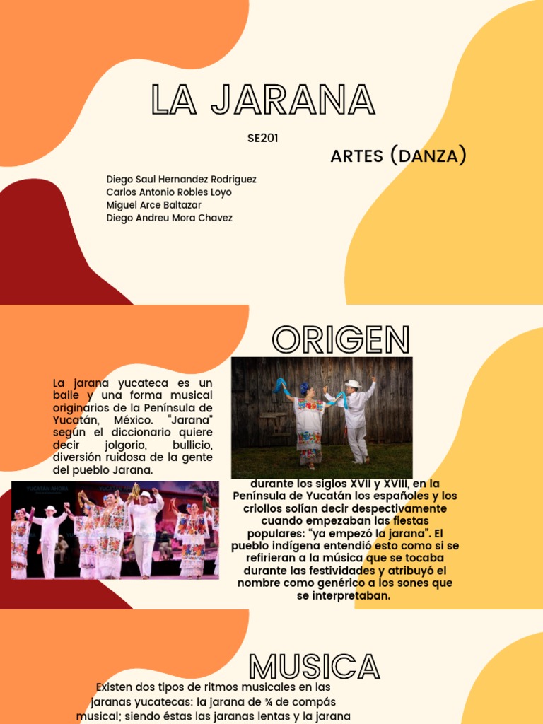 La Jarana Yucateca | PDF | Las artes escénicas | Bailes