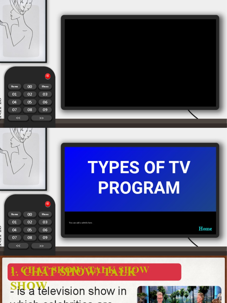 Lesson 9 - Types of TV Program | PDF