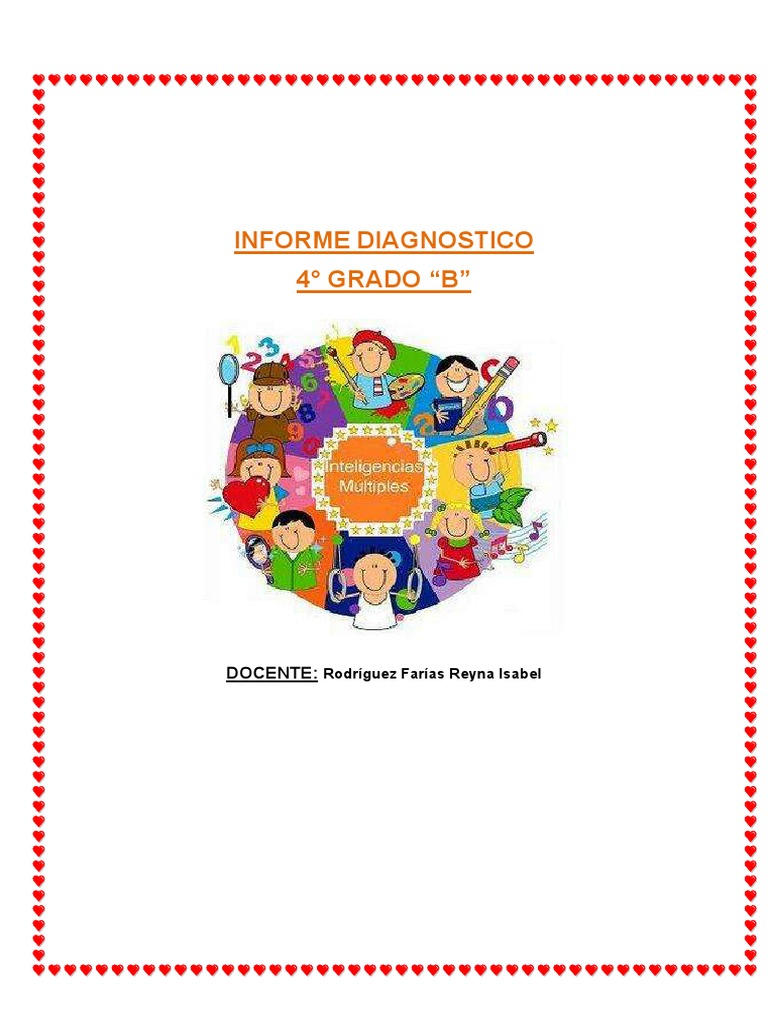 Informe Diagnostico 4 B | PDF