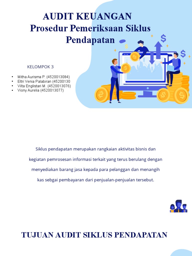 KELOMPOK 3 - AUDIT KEUANGAN (Siklus Pendapatan) | PDF | Teknologi ...