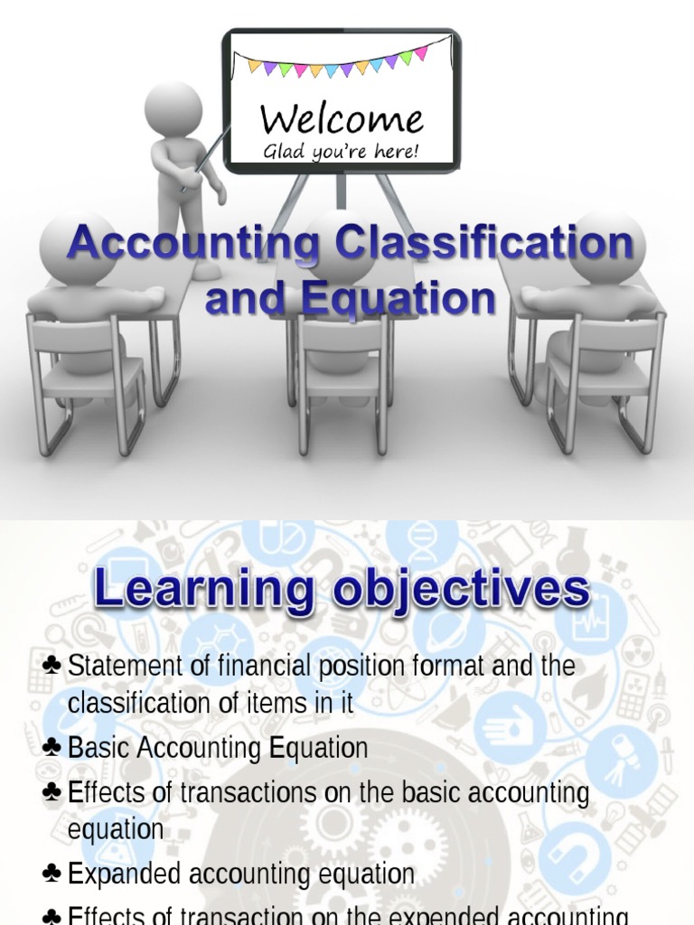 L03 - Accounting Classification and Equations | Download Free PDF ...